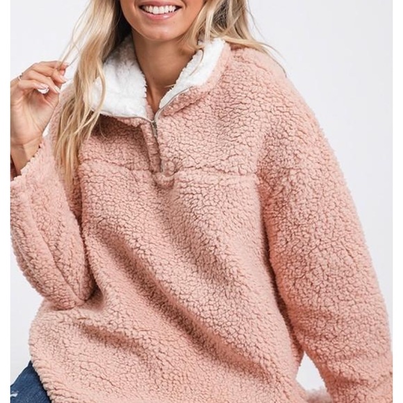 Sweaters | Fluffy Pink Sweater | Poshmark